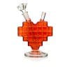 8-Bit Pixel Heart Glass Bong | Cannabox