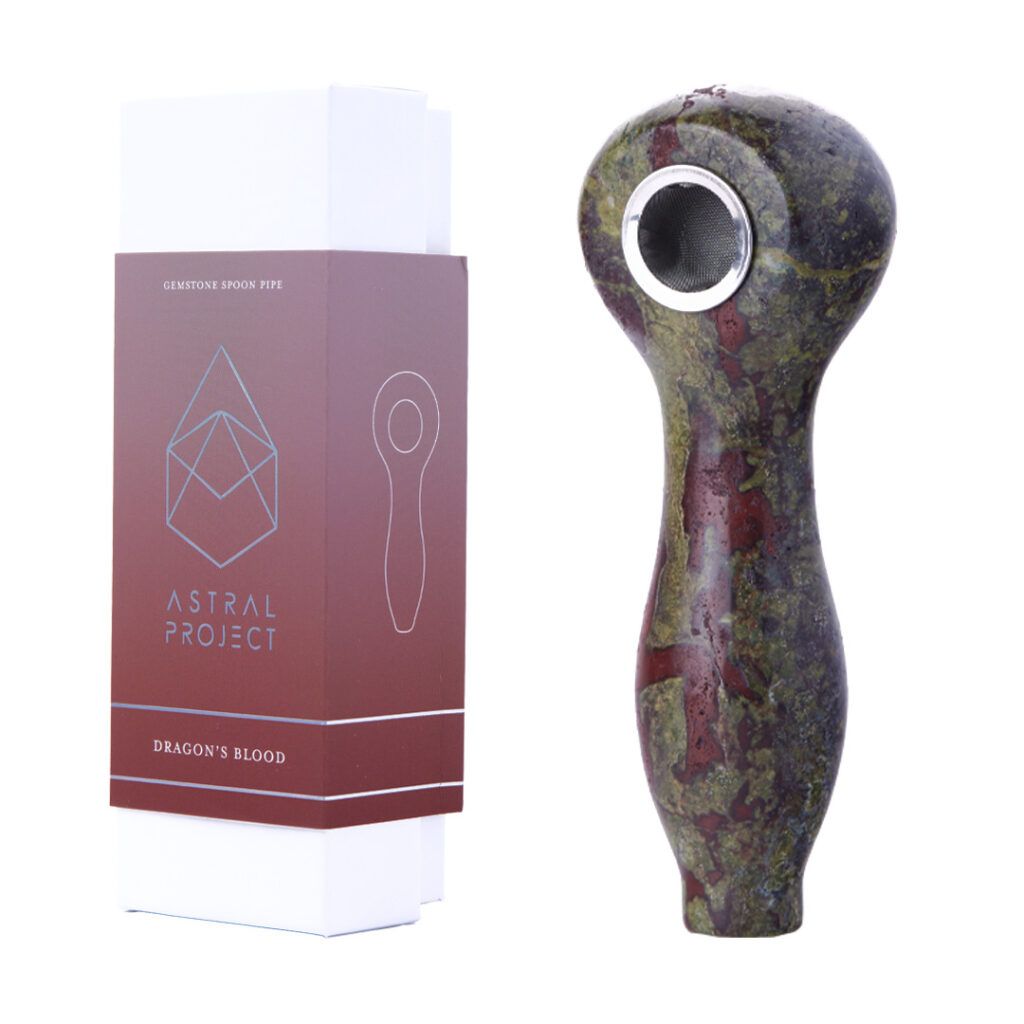 Astral Project Gemstone Spoon Pipe | Cannabox