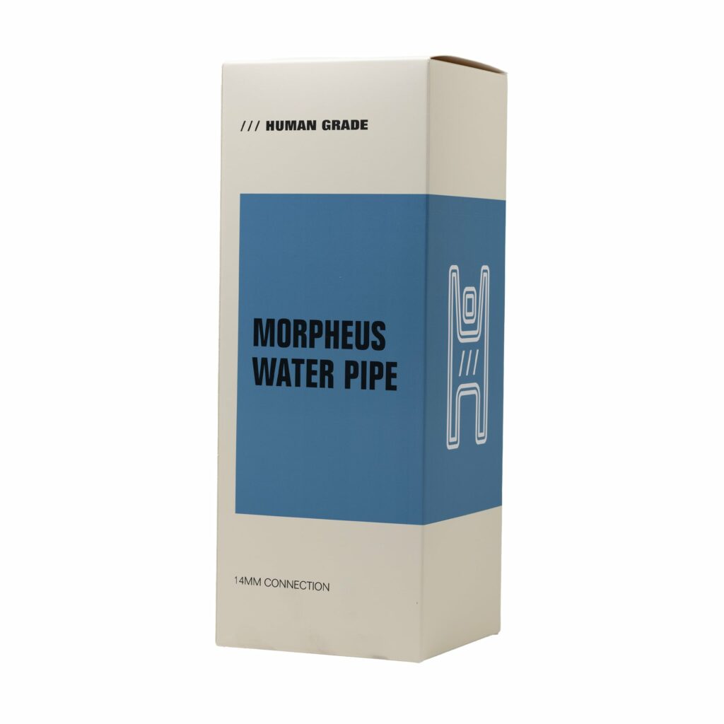 Human Grade Morpheus Glass Water Pipe | Cannabox