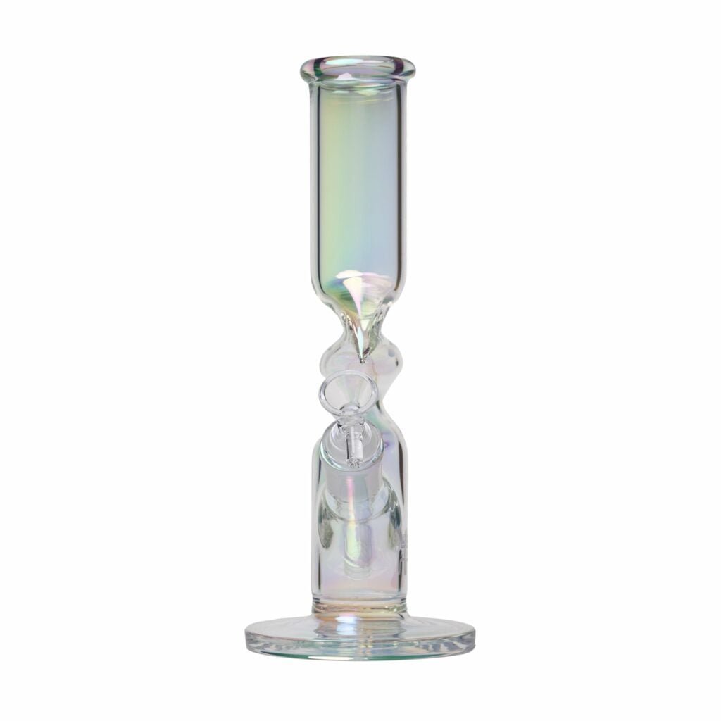Human Grade Iridescent Zing Water Pipe | Cannabox